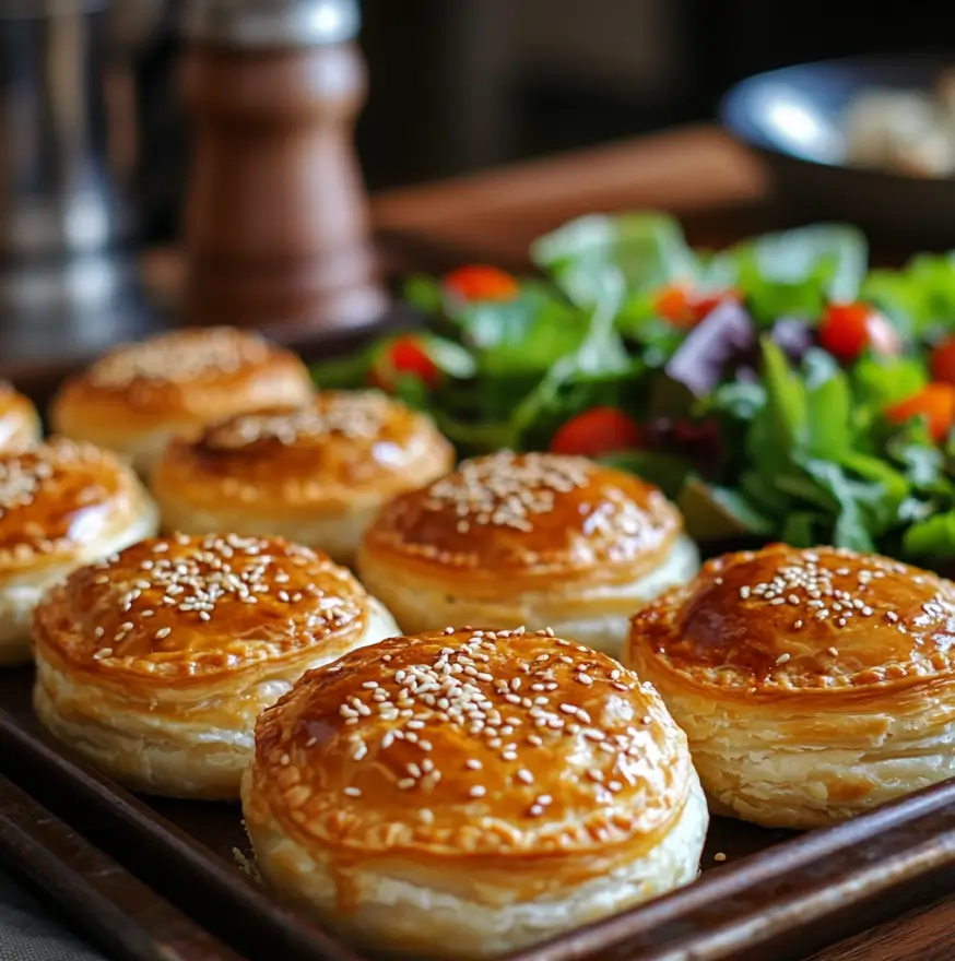 Mini Chicken Pot Pies - TastyBakingRecipes