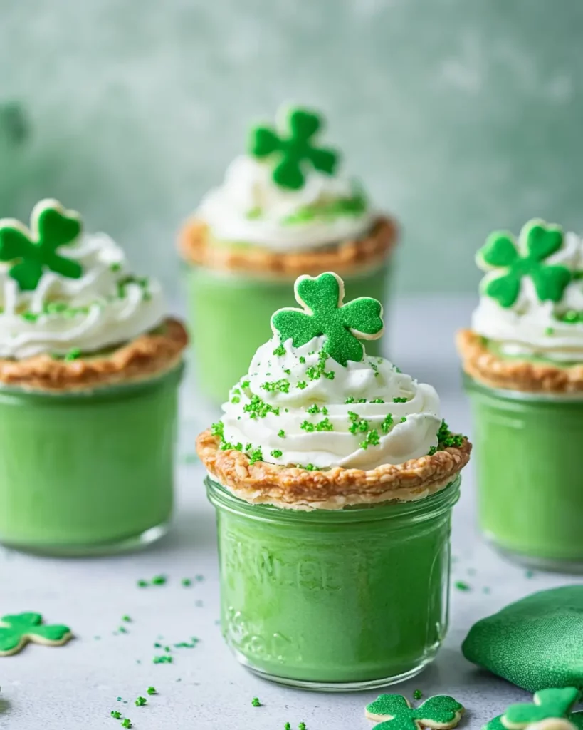 St. Patrick’s Day Shamrock Shake Pie – Easy No-Bake Recipe